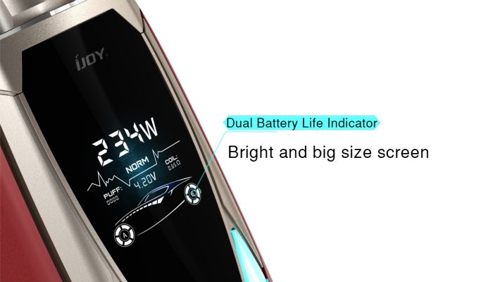 iJOY Avenger 270 234W TC Kit With Voice Control